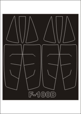 Montex 1/32 F-100D Super Sabre - Mini Paint Mask set (SM32074) | eBay