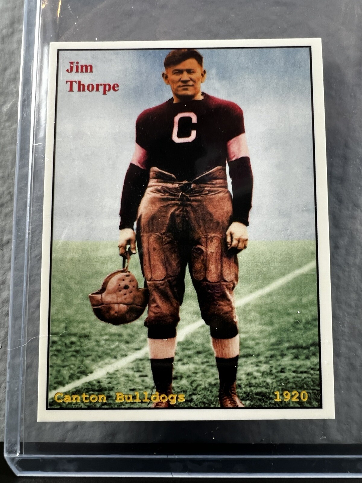 Limited Edition Jim Thorpe 1920 Worlds Greatest Athlete Gold Medal ...