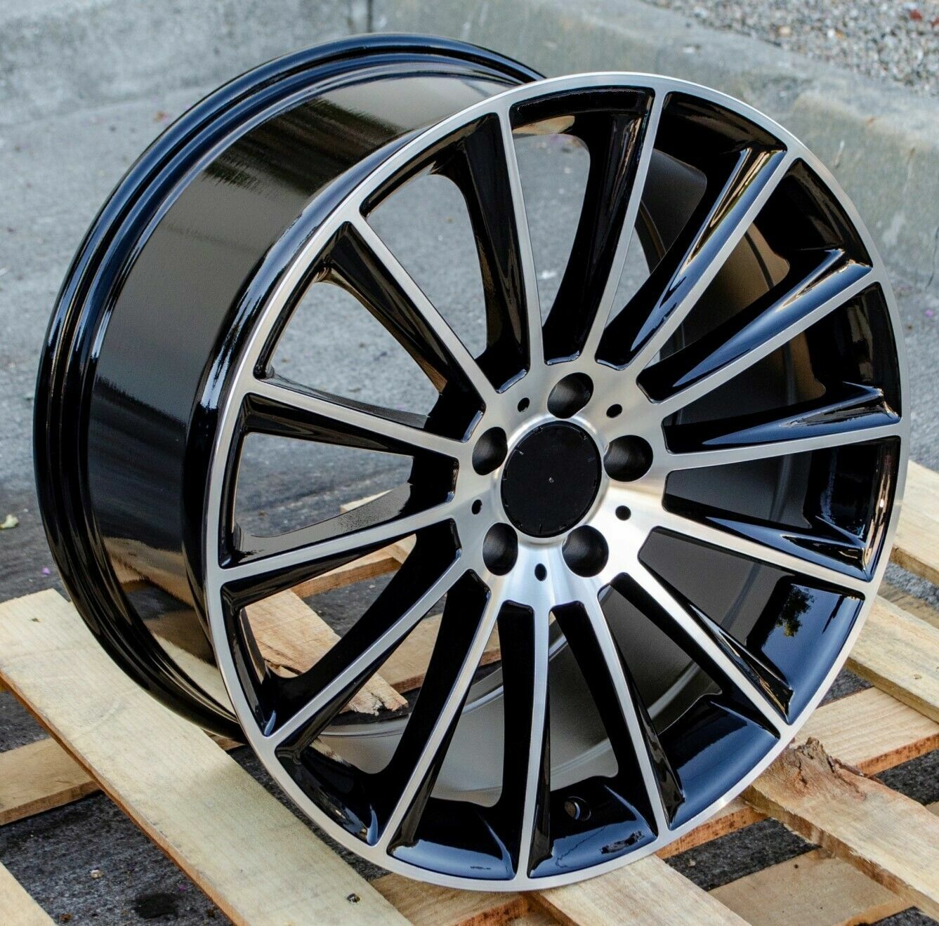 20x8.5 Wheels Fit Mercedes S600 S550 4 Matic S65 CL500 CL550 20" Rims ...