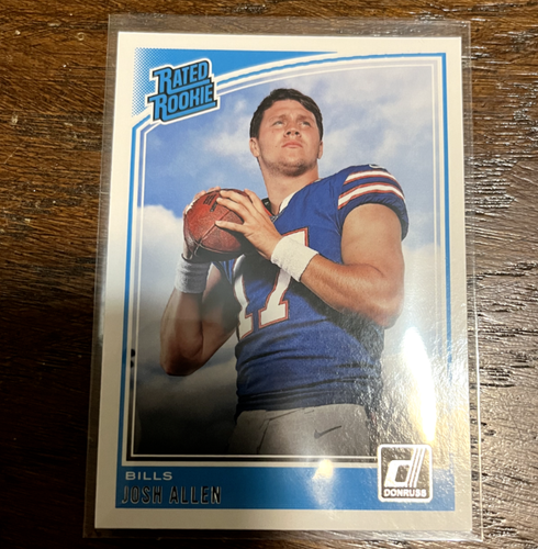2018 Panini Donruss - Rated Rookie #304 Josh Allen (RC) | eBay