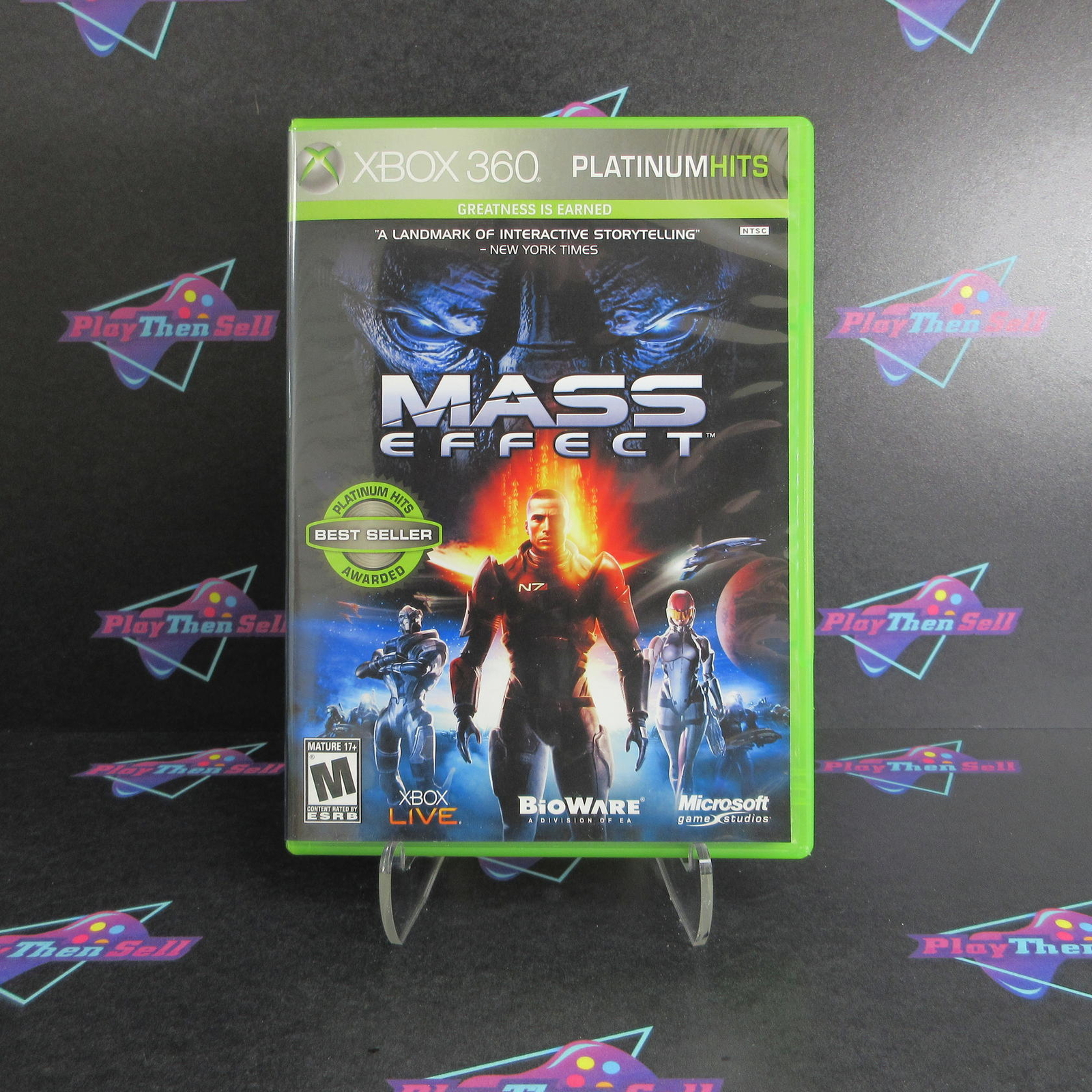 Mass Effect Platinum Hits Xbox 360 + Bonus Disc - Complete CIB | eBay
