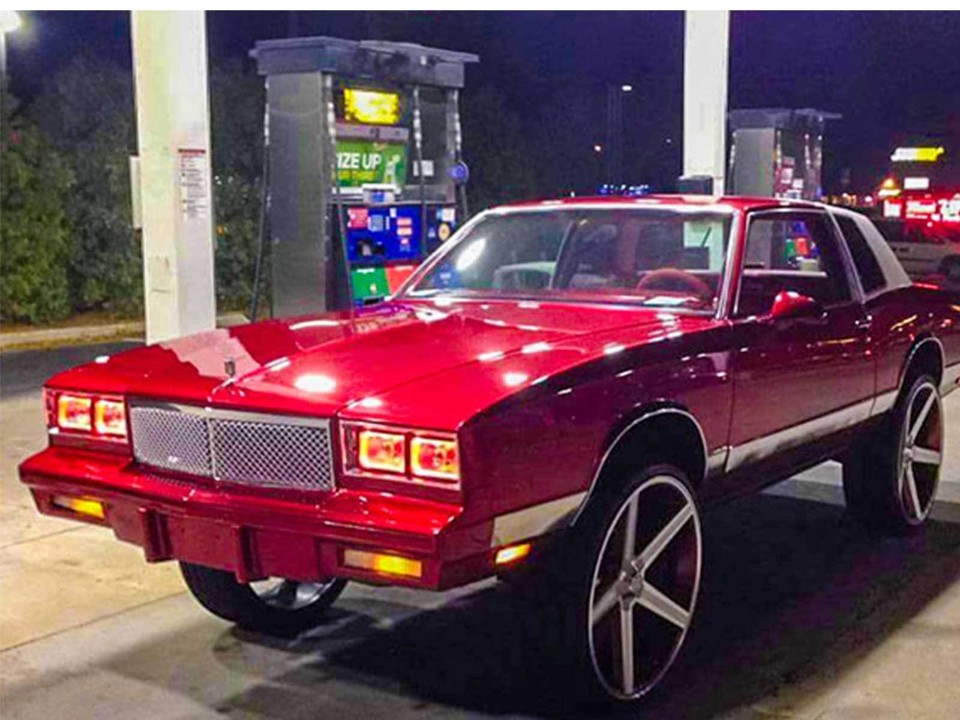 G Body A arms Extended 78-88 Monte Carlo Lifted Cutlass El Camino Donk ...