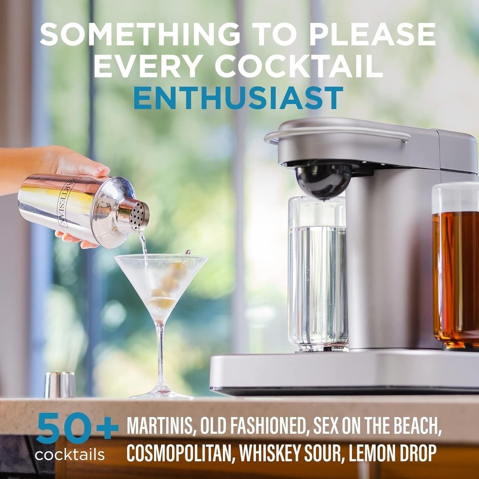 Bartesian Classic Collection 6 Cocktail Mixer Capsules Pack of 6 or ...