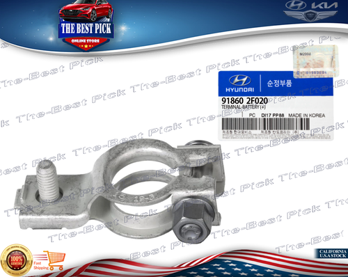 ⭐GENUINE⭐Positive (+) Battery Terminal HYUNDAI/KIA 918602F020 *See ...
