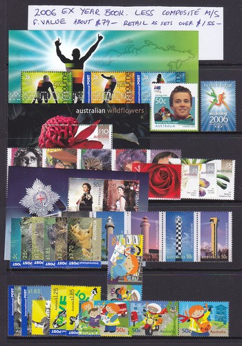 2006 DECIMAL YEAR SET, EX YEAR BOOK, ALL STAMPS PERFECT MUH. | eBay