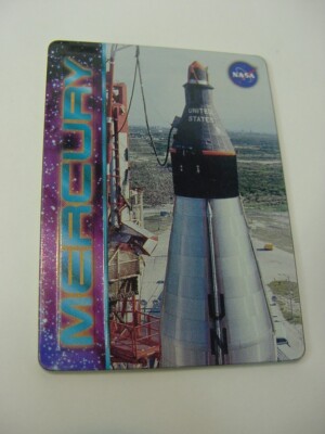 1999 NASA MERCURY TIN TRADING CARD | eBay