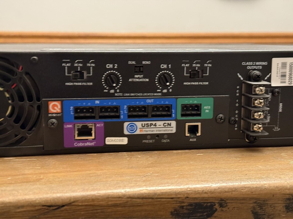 Crown CTs 600 Rack Mount 2-Channel Professional Power Amplifier ...
