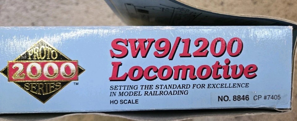 Life-Like PROTO 2000 HO scale Canadian Pacific SW9/1200, CP 7405 | eBay