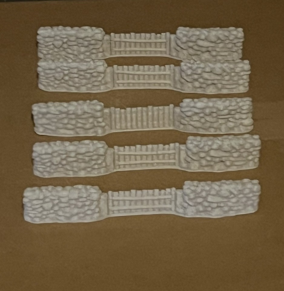 OO Gauge 1:76 Scale Stone Wall Set - HO Compatible Model Railway ...