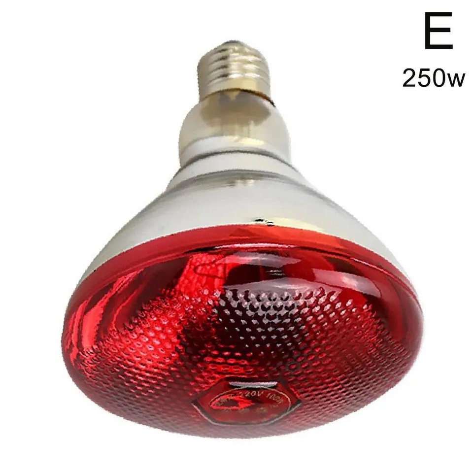 100w 150w 175w 200w 250w 275w Pet Red Heating Lamp for Chickens Coop ...