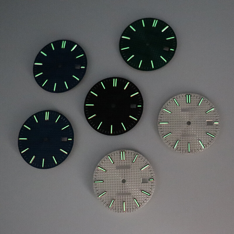 31.8mm Watch dial parts With date Window For Seiko NH34 NH35 NH36 NH38 ...