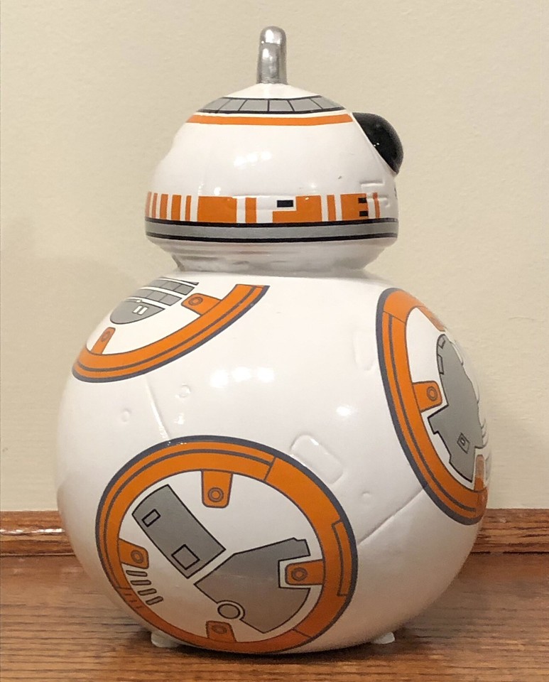 Disney Star Wars BB8 Ceramic / Porcelain Coin Bank FAB Starpoint Lucas ...
