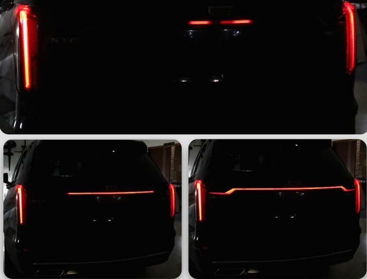 Rear Door Trunk LED Tail Light Cover 1PCS Fit For Cadillac XT6 2020 ...