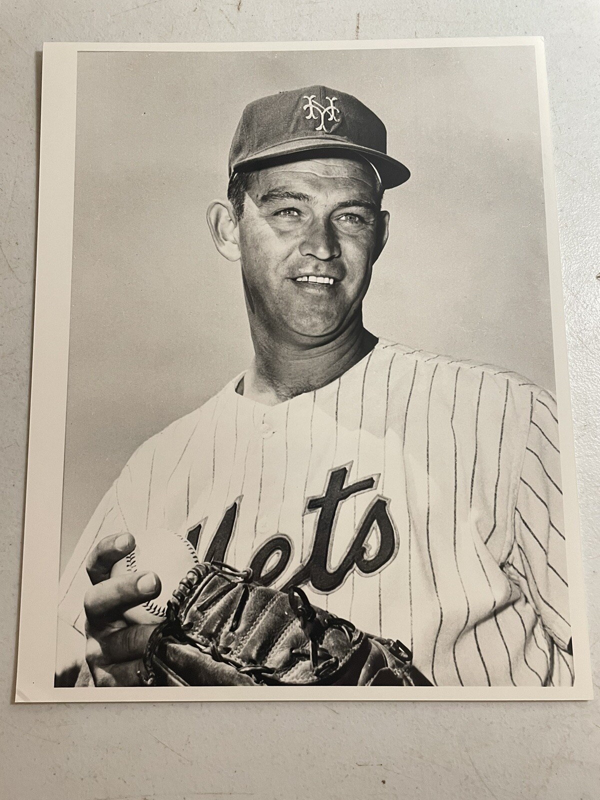 Clem Labine 1962 New York Mets - Original Type 1 Photo National ...