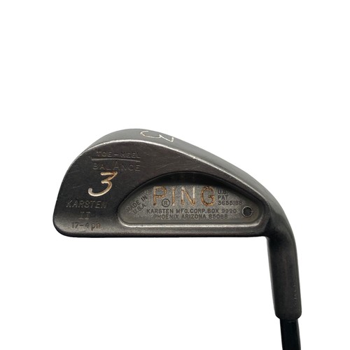 PING Karsten II Black Dot 3 Iron ZZ Lite Stiff Steel RH | eBay