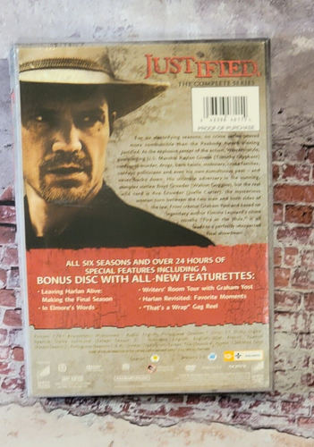 Justified The Complete Series Seasons 1-6 ( DVD BOX SET 19 Discs ...