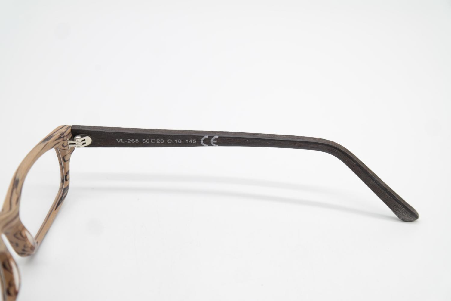 Glasses VALMASSOI VL-268 Braun Oval Frames Eyeglasses New | eBay Australia