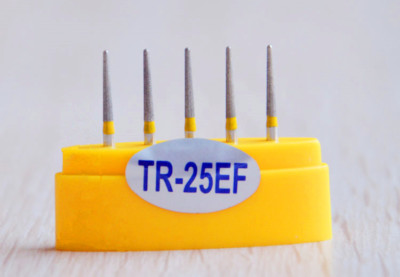 100pcs Dental Diamond burs FG Bur TR-25EF | eBay