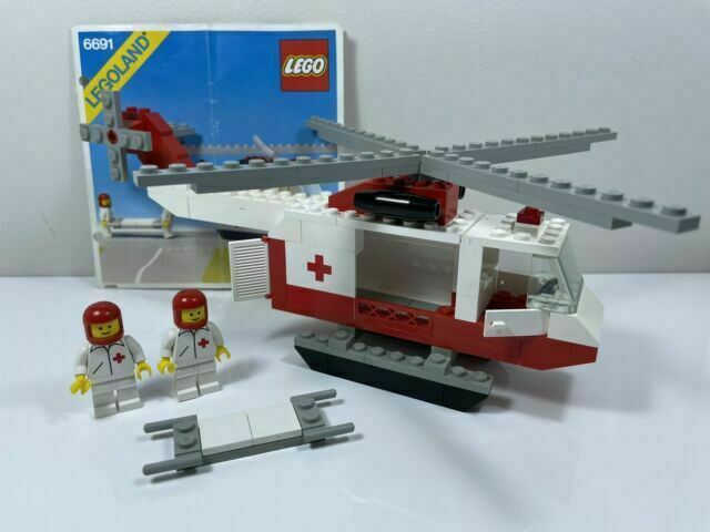 LEGO Town: Red Cross Helicopter (6691) for sale online | eBay