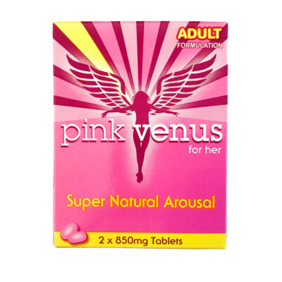 Pink Venus Super Natural Wellness Supplement 2 Tablets | eBay UK