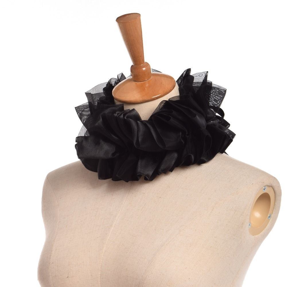 Renaissance Ruff Collar Victorian Neck Ruff Elizabethan Fancy Dress ...