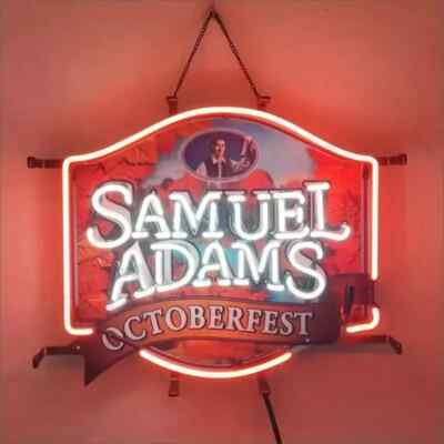 Samuel Adams Octoberfest Beer 20x16 Neon Sign Lamp Light Hd Vivid