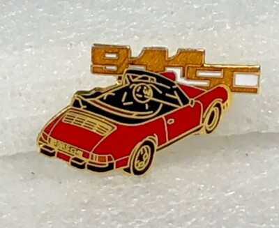 Red Porsche 911 SC Cloisonné Lapel Pin-1-1/4” wide | eBay