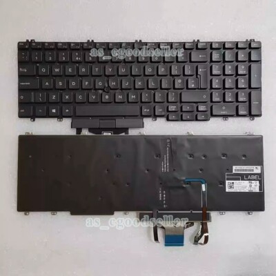 Newfor DELL Precision 3540 3541 3541 3551 2019 Keyboard UK QWERTY ...