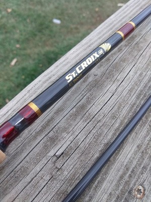 St. Croix Premier Graphite PC-66M2 6'6" Medium 2 Piece Bait Caster ...