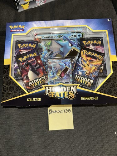 Pokemon Hidden Fates Collection Gyarados-GX Box - Brand New Factory ...