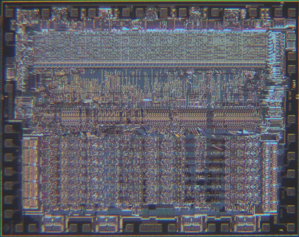 6502 CPU - Over 100 chips on a vintage 4 inch Silicon wafer | eBay