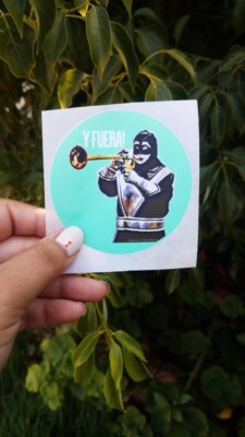 Chacal Circular Sticker, Cameron Calcomania | eBay