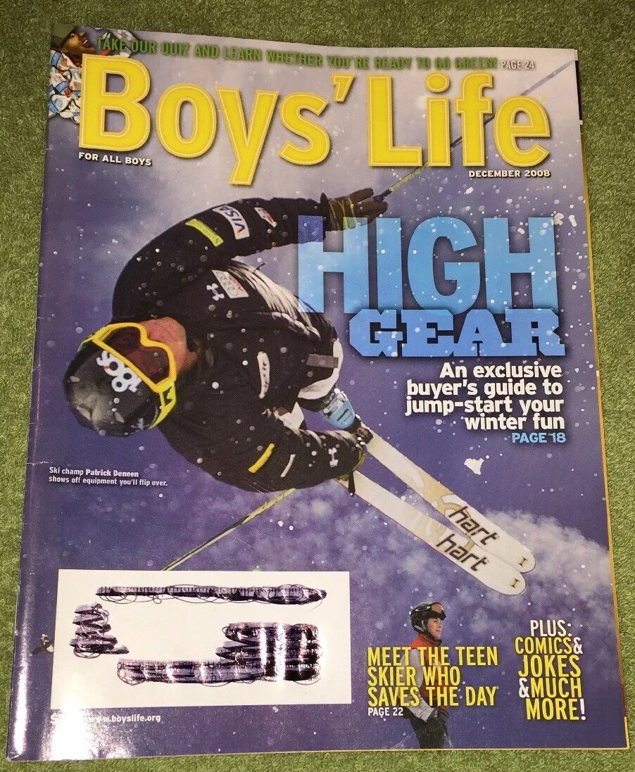 Boy’s Life Magazine-December 2008- High Gear An Exclusive Buyer’s Guise ...