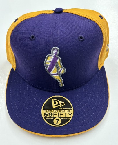 Los Angeles Lakers New Era 59Fifty Fitted 7 Jerry West NBA Logo Hat Cap ...