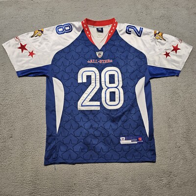 NFL Minnesota Vikings Adrian Peterson Reebok 2009 Pro Bowl Stitched ...