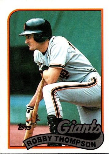 1989 Topps - #15 Robby Thompson | eBay
