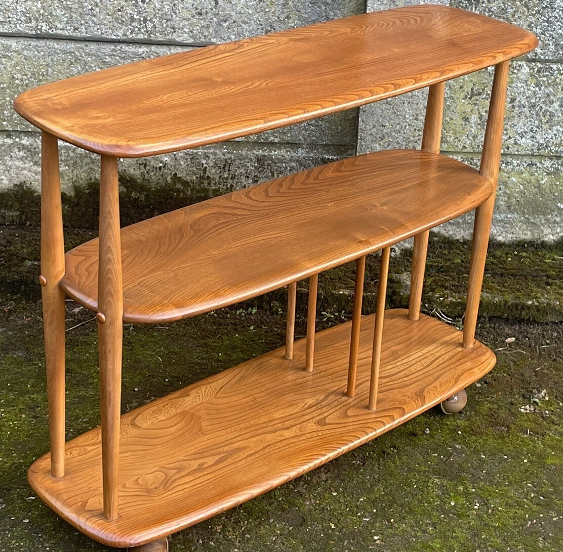 FINE RETRO ERCOL TROLLEY STAND ROOM DIVIDER DELIVERY AVAILABLE | eBay UK