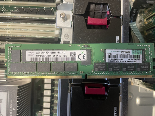 4 x 32GB=128GB PC4-2666VR 2Rx4 Register RAM DDR4 SK hynix, HPE PART 850881-001 | eBay UK