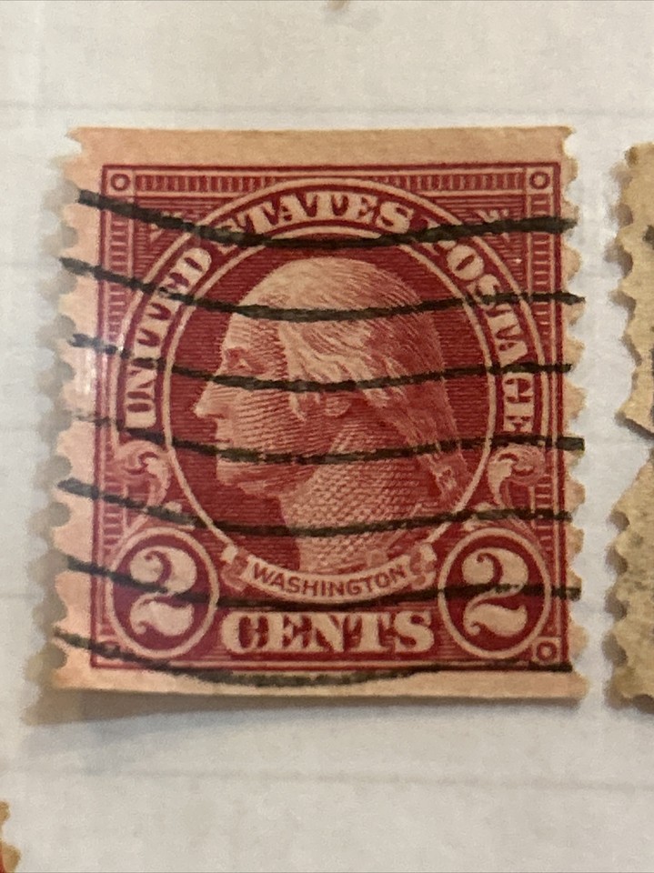 Very Rare George Washington Red Two 2 Cent Postage Stamp | eBay