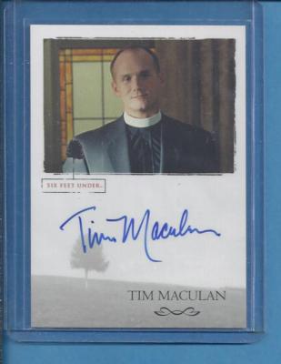2004 HBO Six Feet Under Autograph TIM Maculan as FATHER JACK | eBay