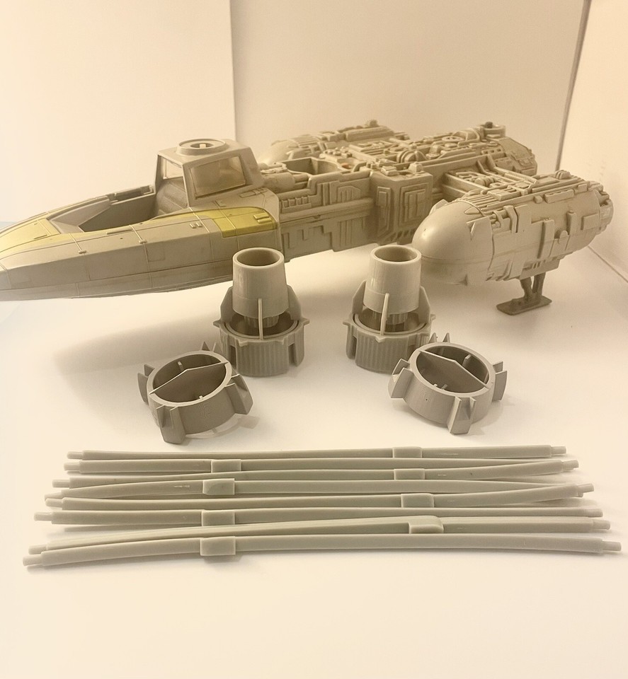 VINTAGE KENNER STAR WARS Y Wing Engine Set Complete Replacement Part ...