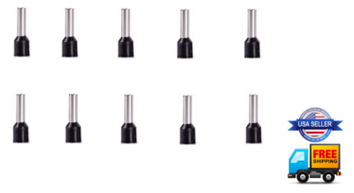 10pcs 6 Gauge Wire Ferrule Amplifier Power Ground 6 AWG Tin Copper Amp ...