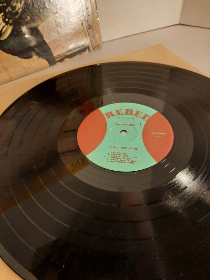CURLY RAY CLINE - "CHICKEN REEL" VINYL LP- (1971) -SLP-1498 | eBay