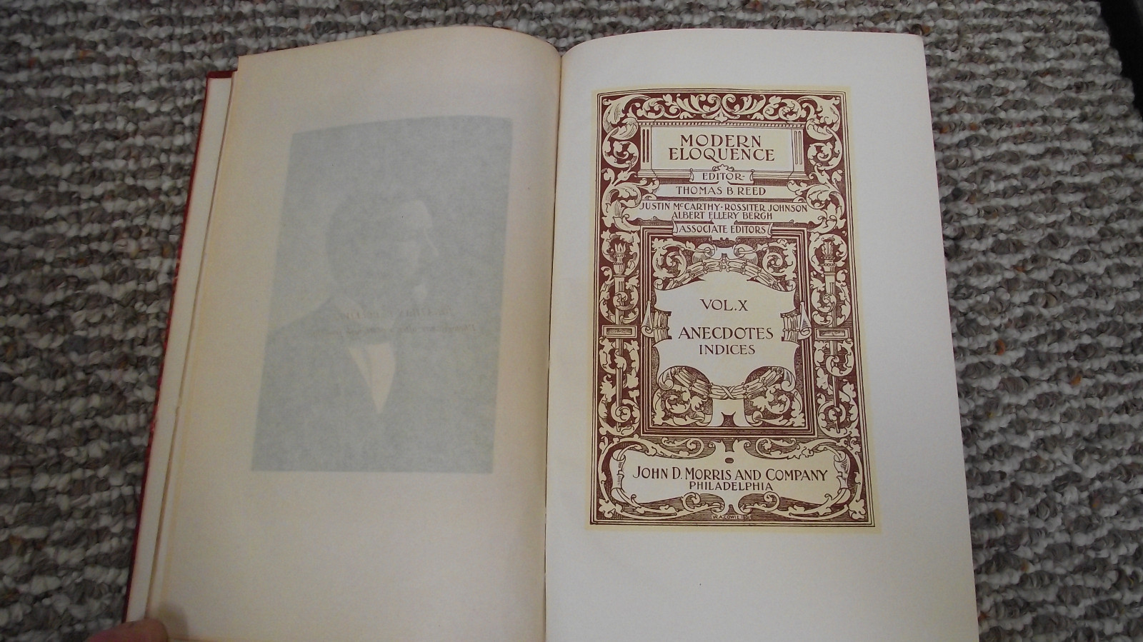 1900-03 Modern Eloquence famous Lectures, addresses, speeches set of 15 ...