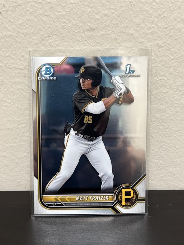 Matt Frazier 2022 1st Bowman Chrome Baseball RC #BCP-91 Pirates | eBay