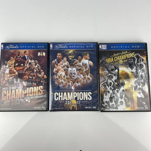 The Finals NBA Offical DVDs 2015-2016, 2017, 2017-2018 | eBay