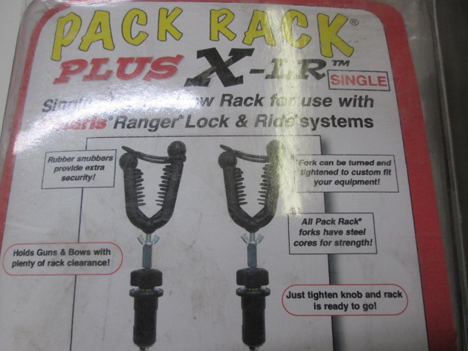 ALL RITE PACK RACK - PACKRACK PLUS single FOR ATV TOOL GUN HOLDER ...