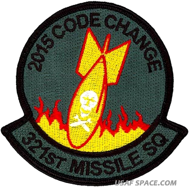 USAF 321st MISSILE SQ – CODE CHANGE 2015 Minuteman III - ORIGINAL VEL ...