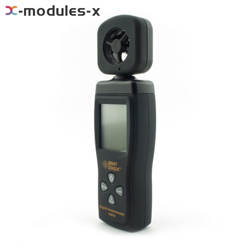 AS816 Anemograph Air Flow Meter Anemometer Handheld Digital Wind Speed ...