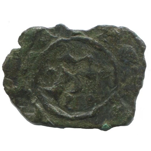 CRUSADER CROSS Authentic Original MEDIEVAL EUROPEAN Coin 0.5g/15mm # ...